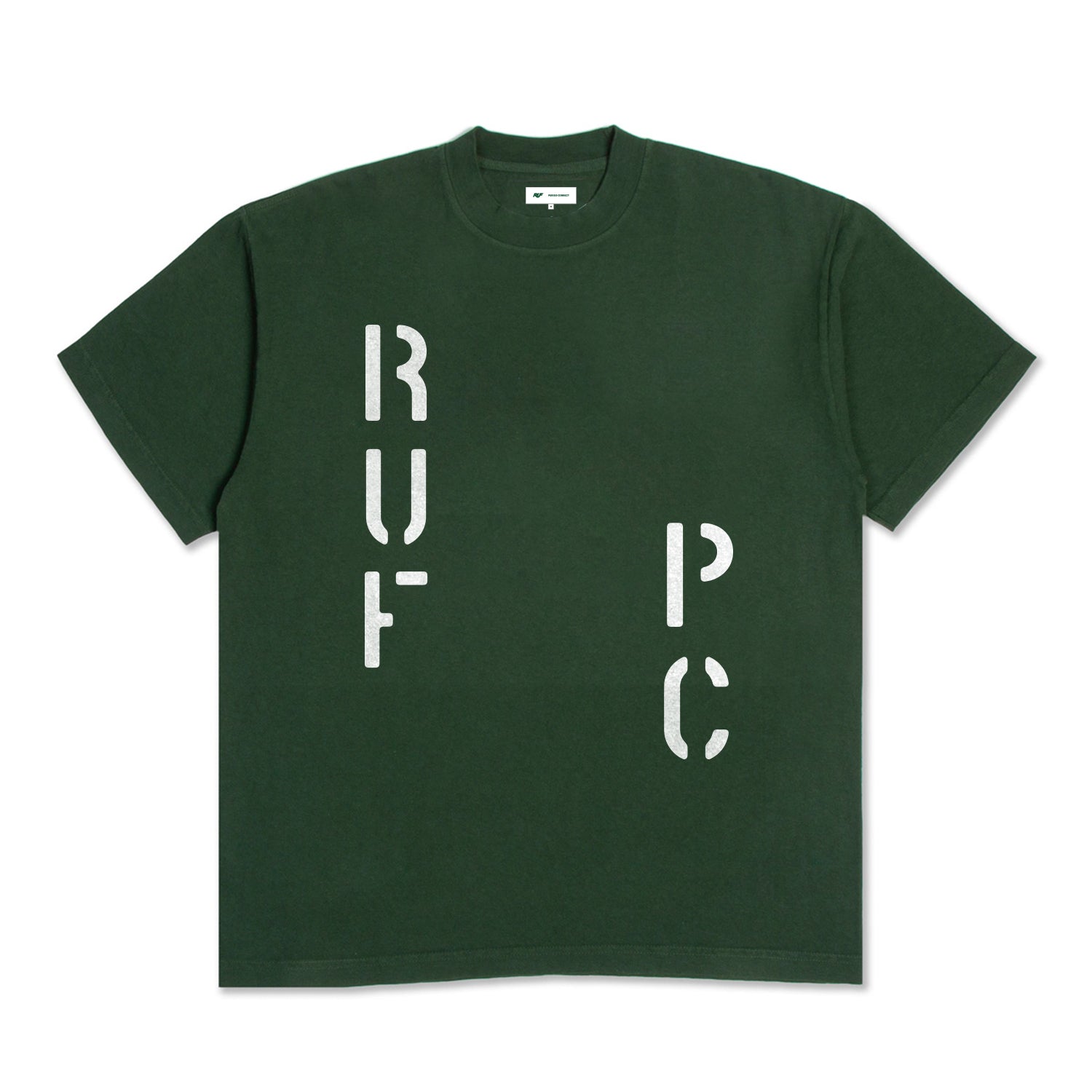 P.C. x ALOISA RUF 2.0 LOGOS TEE GREEN – Period Correct