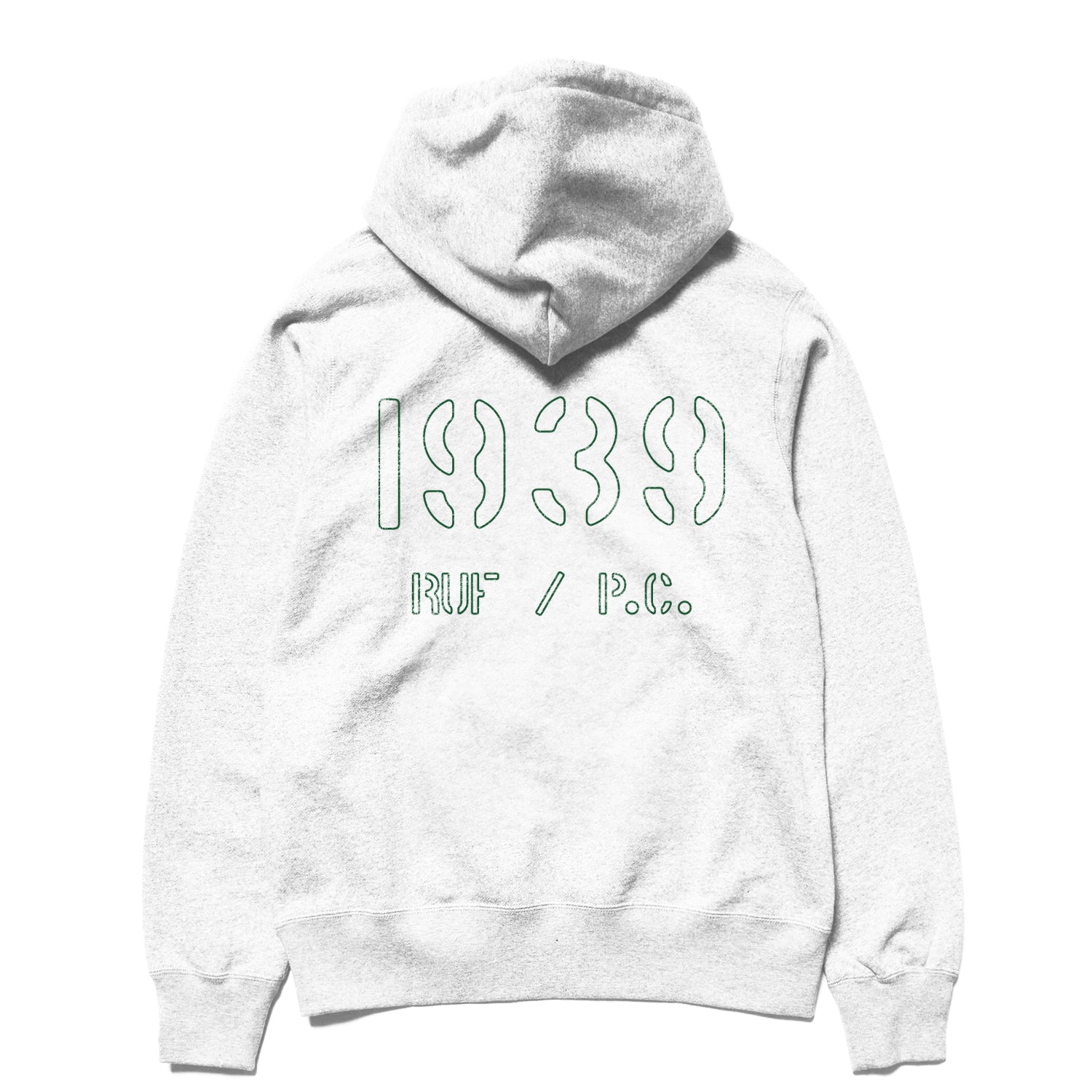 P.C. x ALOISA RUF 2.0 1939 HOODIE WHITE – Period Correct